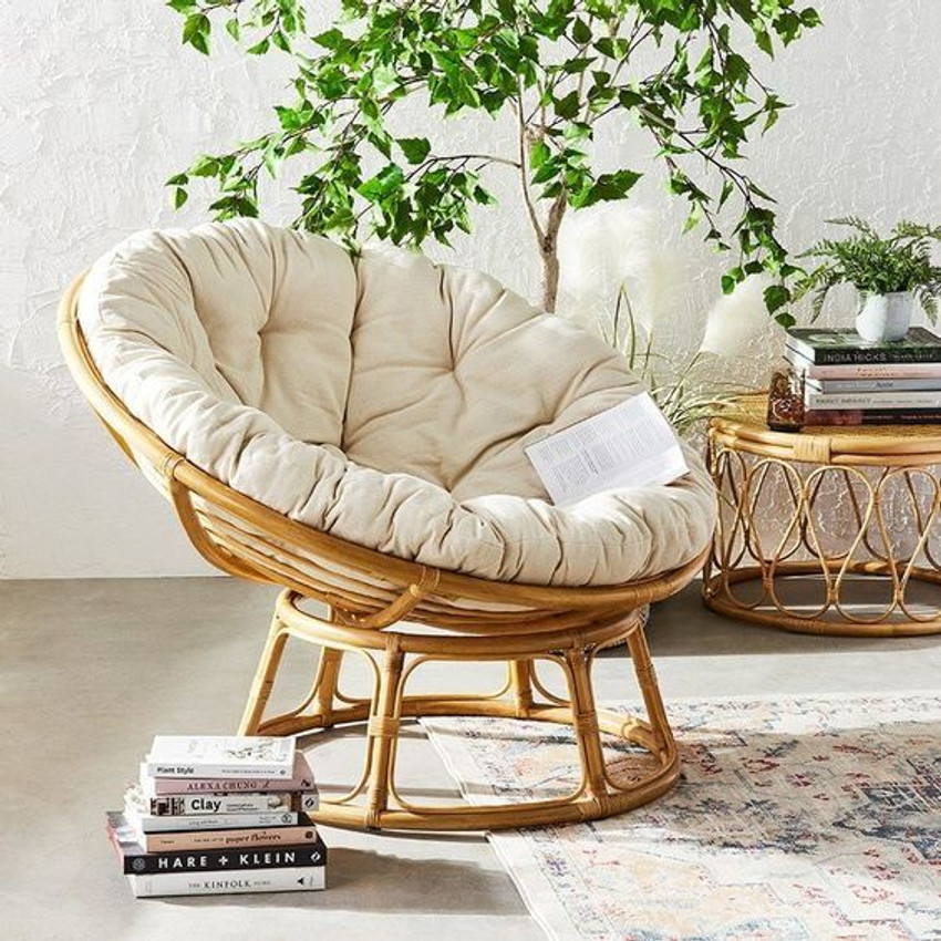 RAINBOW Cane Bait Rattan Natural for Lawn Room Indoor decor chair with Cushion Cane Outdoor Chair Price in India Buy RAINBOW Cane Bait Rattan Natural for Lawn Room Indoor decor chair with Cushion