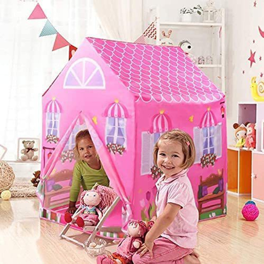 Mintorsi Jumbo Size Hut Type Kids Play Baby Tent House for Girls and Boys Doll House Jumbo Size Hut Type Kids Play Baby Tent House for Girls and Boys Doll