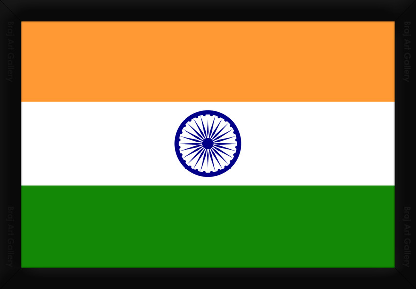 Indian Flag Frame