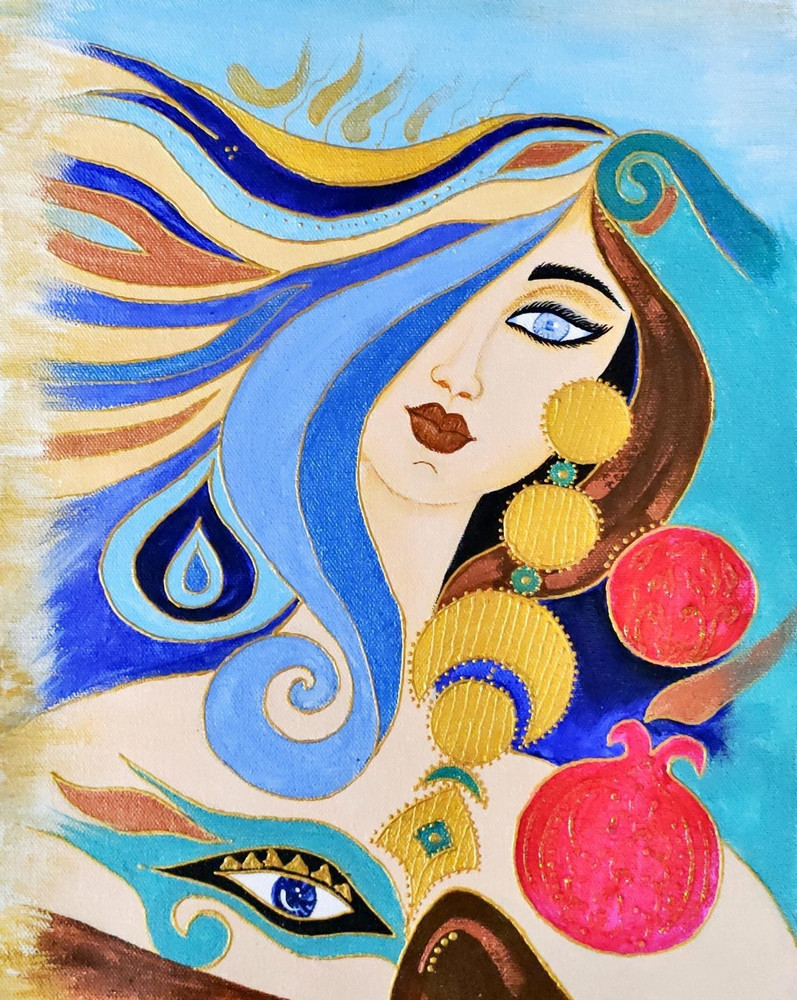 Acrylic Abstract Canvas Painting