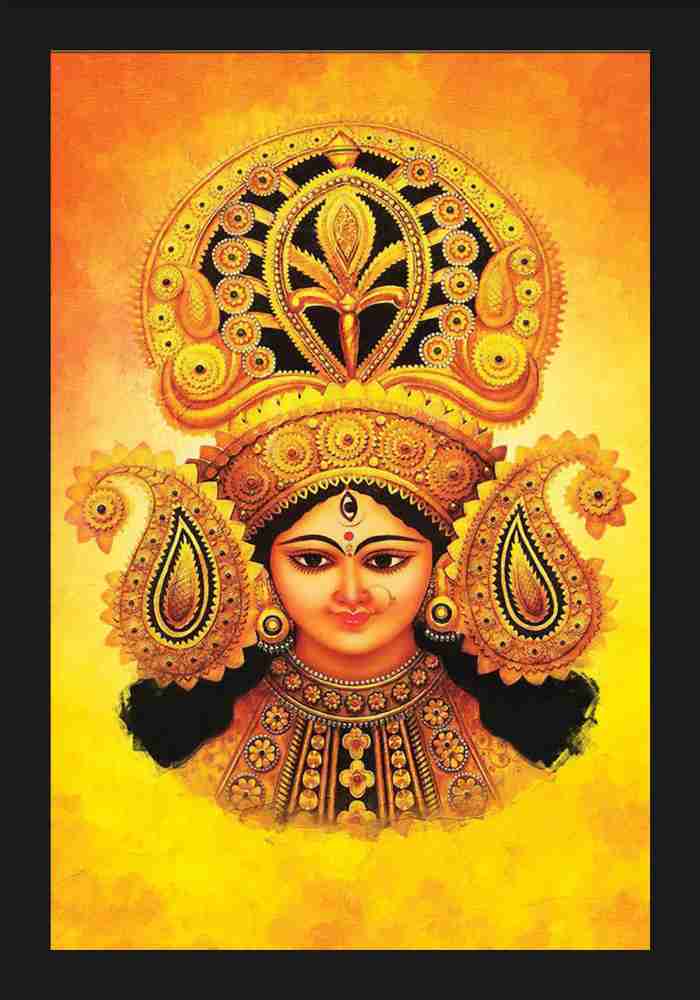 Durga Face Painting