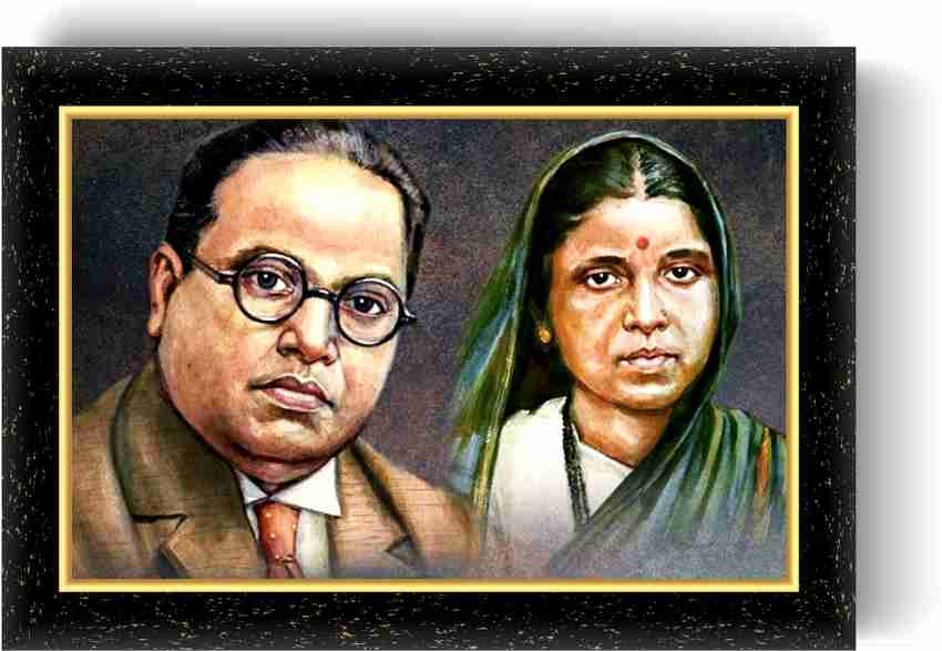 Dr Babasaheb Ambedkar And Ramabai Original Photo