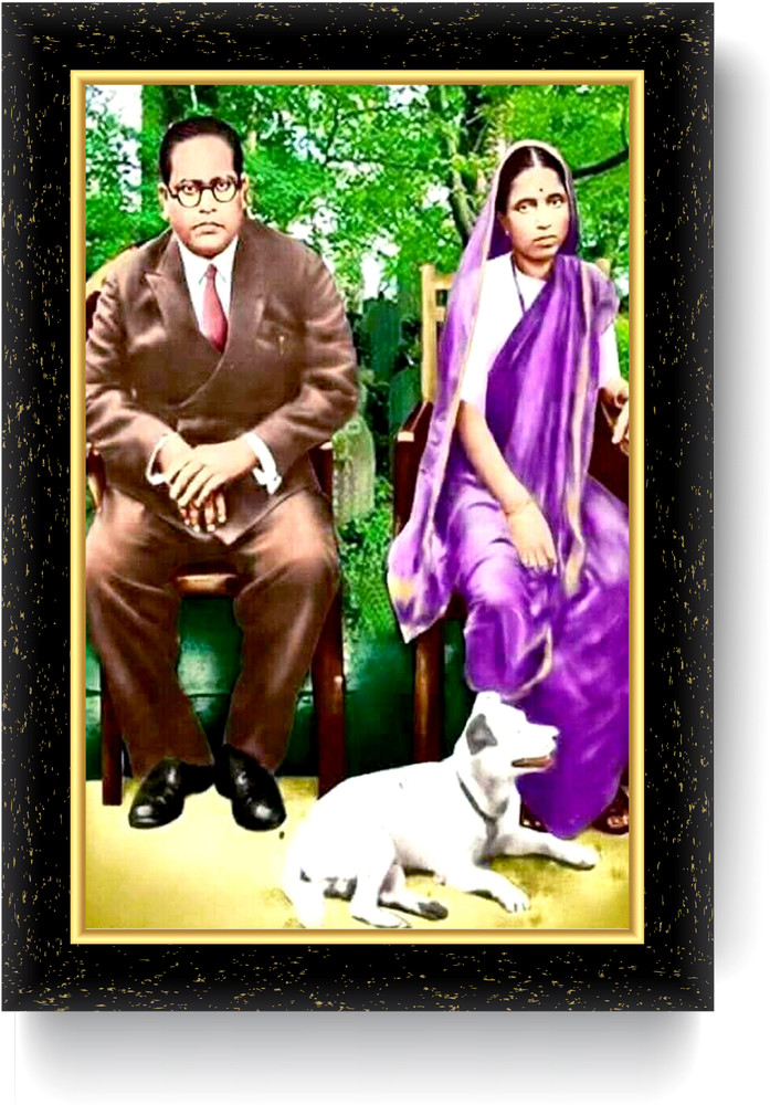 Dr Babasaheb Ambedkar And Ramabai Original Photo