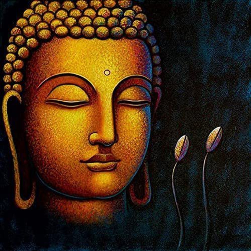 Gautama Buddha Face Paintings
