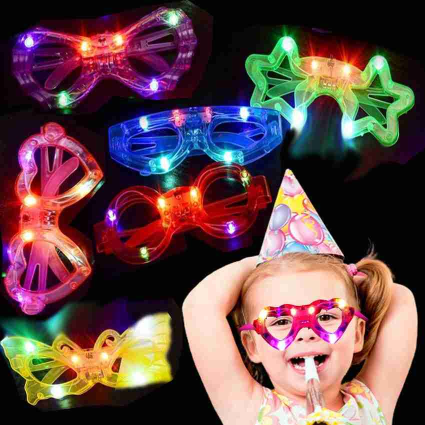 Ji And Ja LED Light Goggles Glasses Toy Best Birthday Return Gifts for Boys Girls Party Glow Ornament Price in India Buy Ji And Ja LED Light Goggles Glasses Toy Best Birthday Return Gifts for Boys Gir...