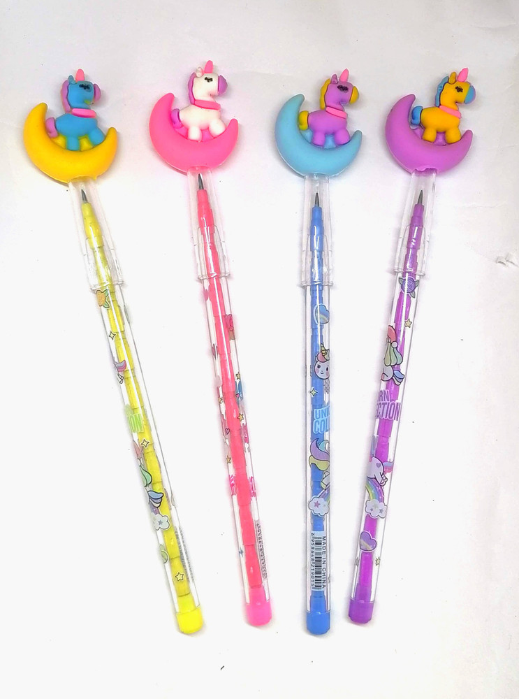 Moon Pencils With Eraser Toppers