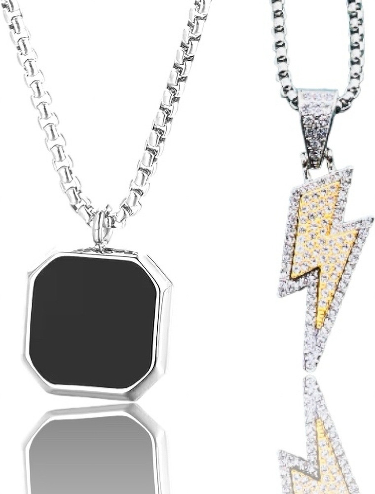 sky cart Flash Silver Locket Pendant Steel Locket Price in India Buy sky cart Flash Silver Locket Pendant Steel Locket Online at Best Prices in India Flipkart