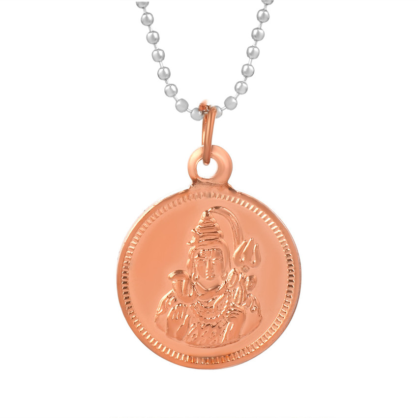 Zumrut Copper Plated Mahadev Shiva Shankar Reversible Om Coin Pendant Necklace Copper Brass Pendant Price in India Buy Zumrut Copper Plated Mahadev Shiva Shankar Reversible Om Coin Pendant Necklace Co...