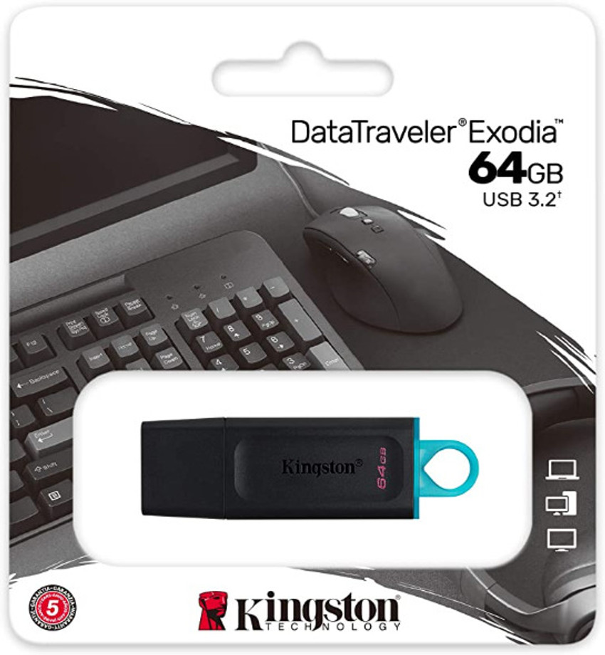 KINGSTON 64 GB USB 3.2 64 GB Pen Drive 64 GB Pen Drive KINGSTON Flipkart