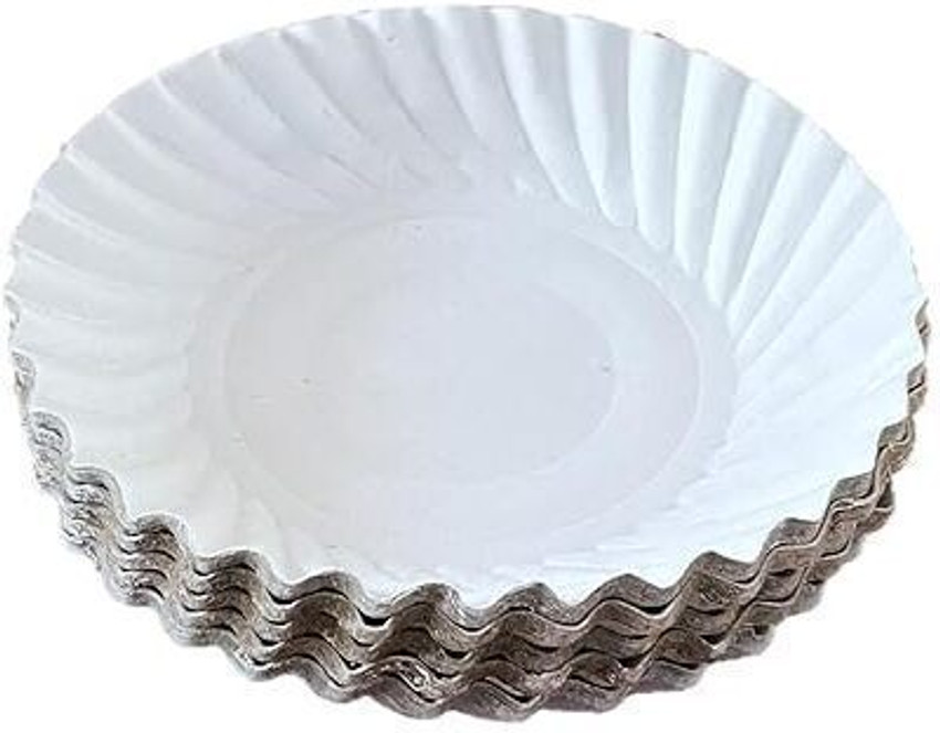 White paper plates store