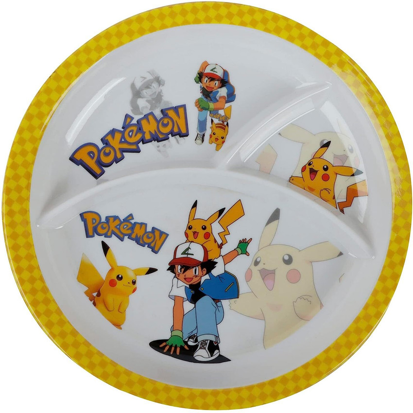 Cartoon Dinner Plate With Food