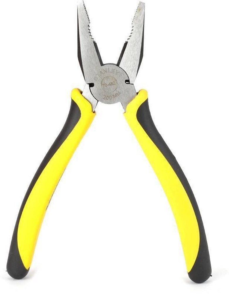 STANLEY 70 482 cutting plier double sleeve heavy duty Lineman Plier Price in India Buy STANLEY 70 482 cutting plier double sleeve heavy duty Lineman Plier online at Flipkart