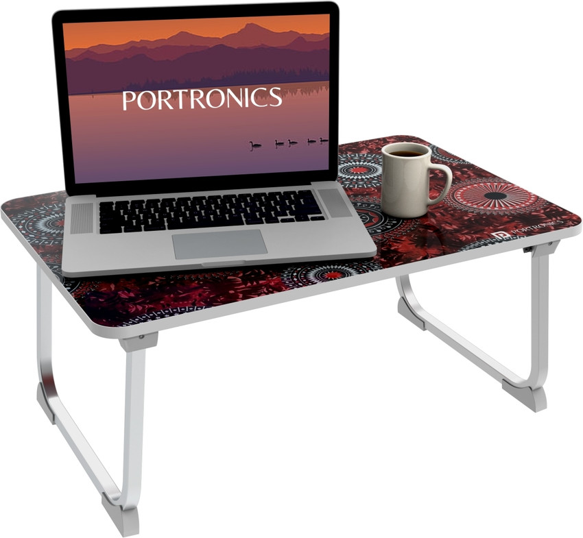Portronics My Buddy J Wood Portable Laptop Table Price in India Buy Portronics My Buddy J Wood Portable Laptop Table online at Flipkart