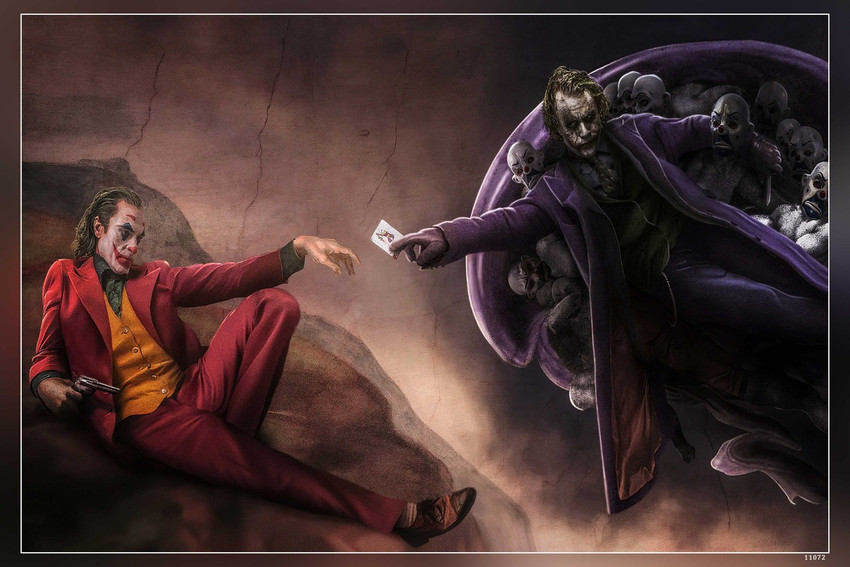 The Joker Heath Ledger Poster