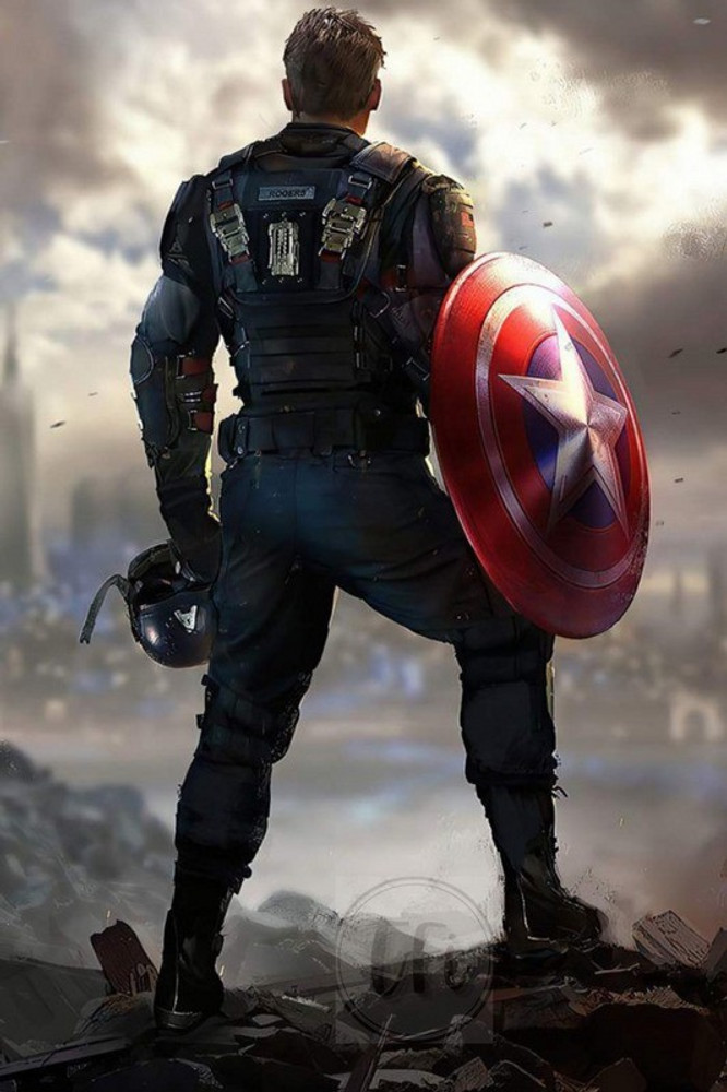 Captain America Avengers Poster