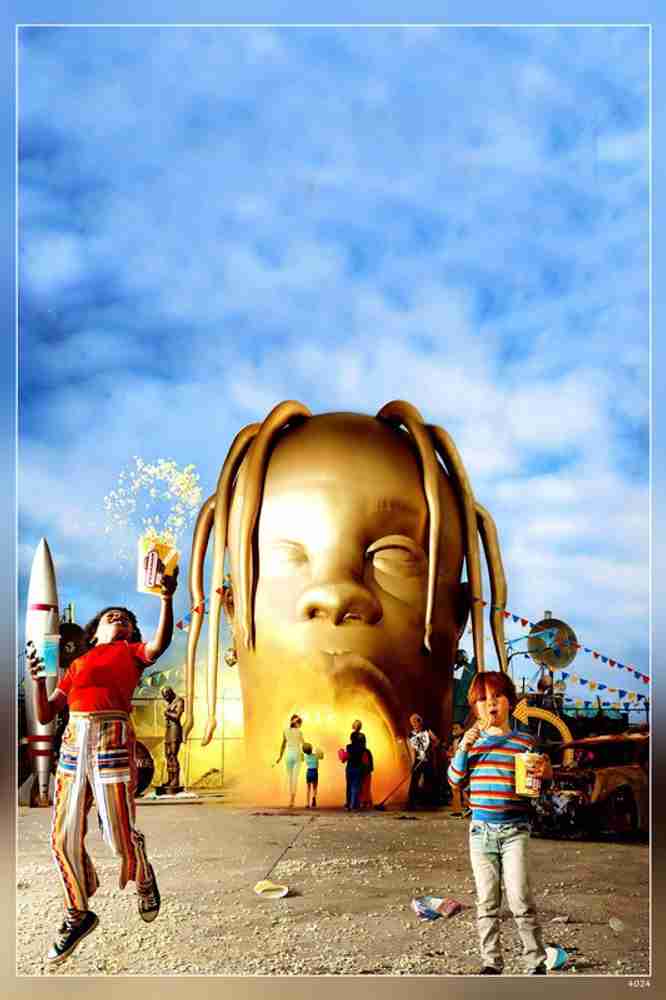 Travis Scott Album Cover Drawing