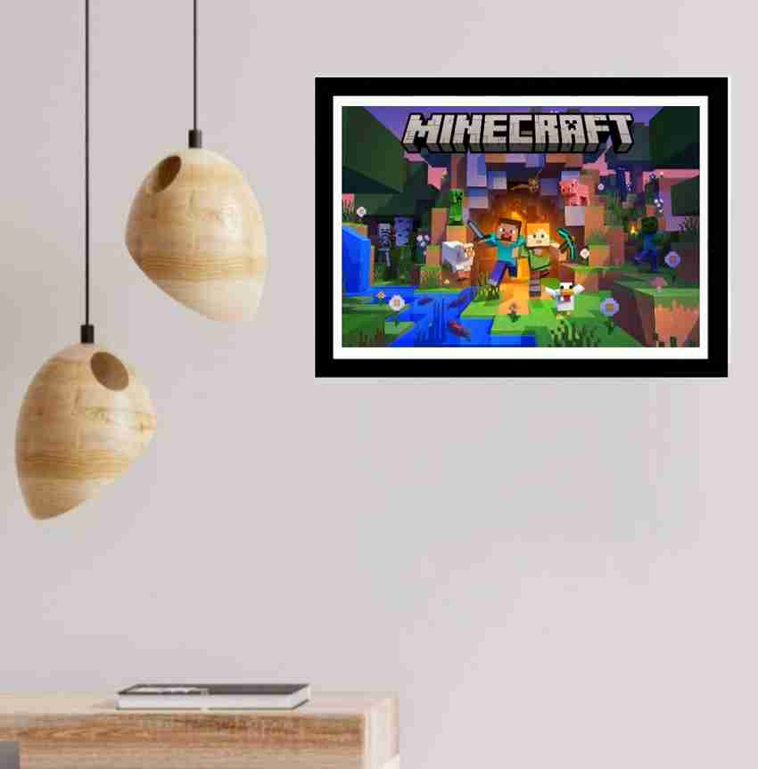 Minecraft Framed Poster