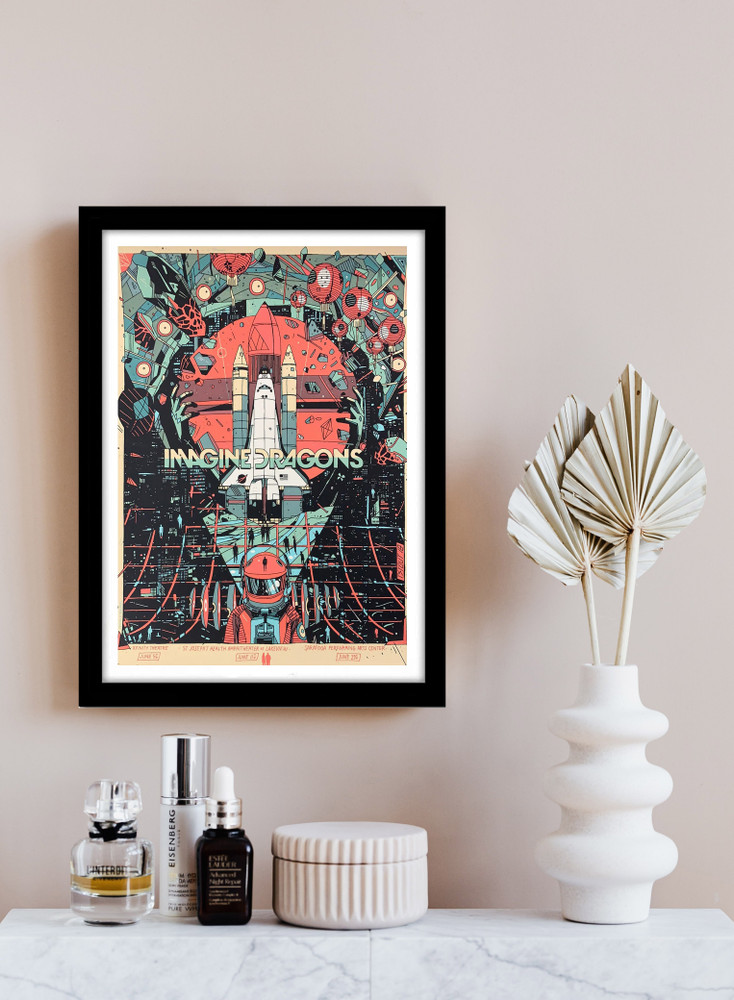 Imagine Dragons Band Poster
