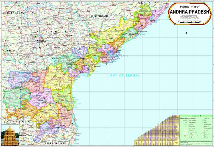Andhra State Map