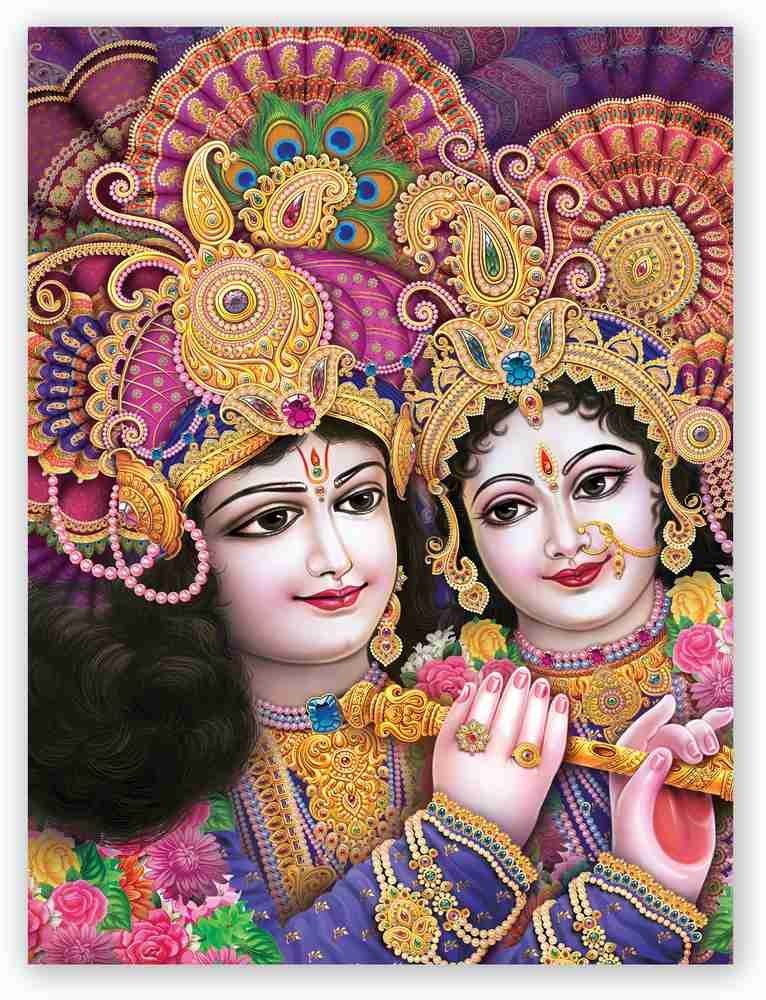 RADHA KRISHNA Krishna Radha Painting, Radha Krishna Art,, 58% OFF