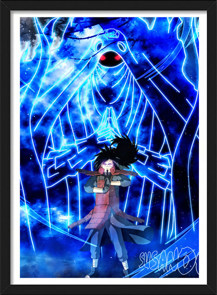 Madara Uchiha Susanoo Perfect Form Blue SASUKE Perfect SUSANOO Vs