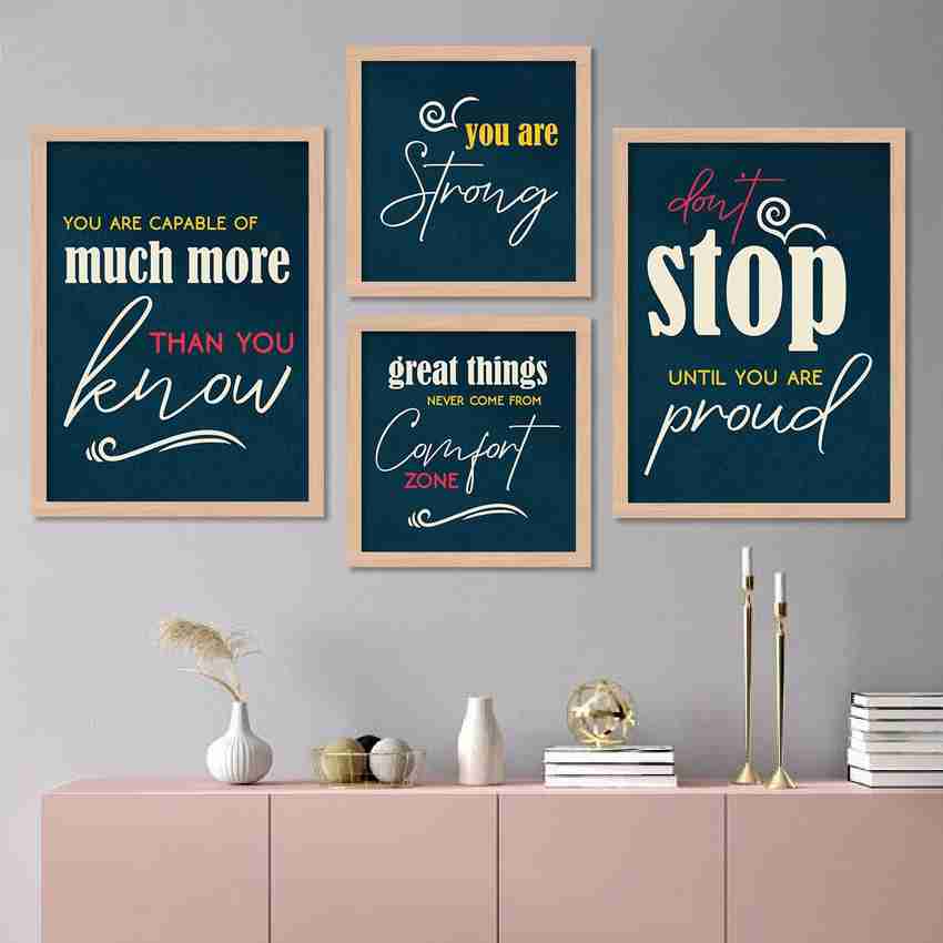 Wall Of Quotes New Design Of 3 In 1 Motivational Quote Frame Wall