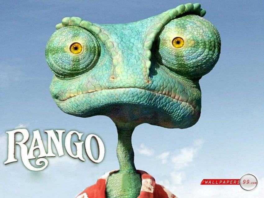 Movie Rango Johnny Depp ON FINE ART PAPER HD QUALITY WALLPAPER POSTER Fine Art Print Movies posters in India Buy art film design movie music nature and educational paintings wallpapers at