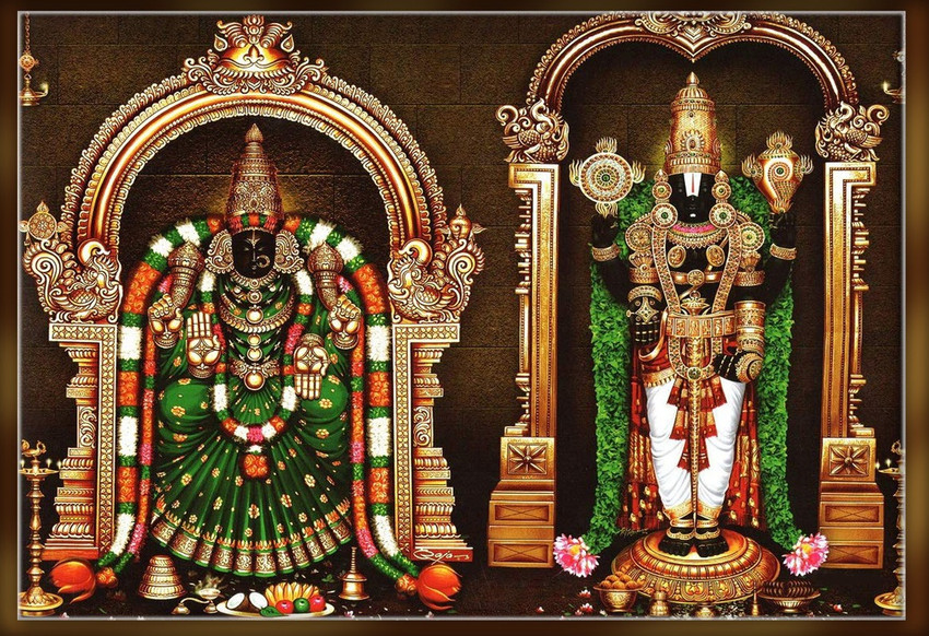 Lord Venkateswara And Padmavathi