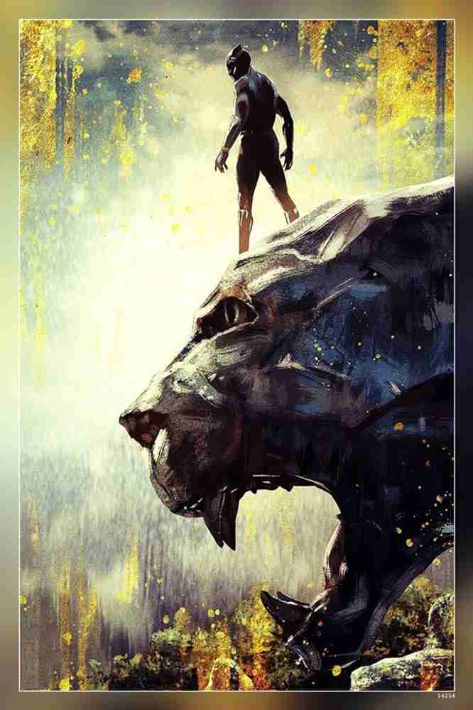 Black Panther Marvel Movie Poster