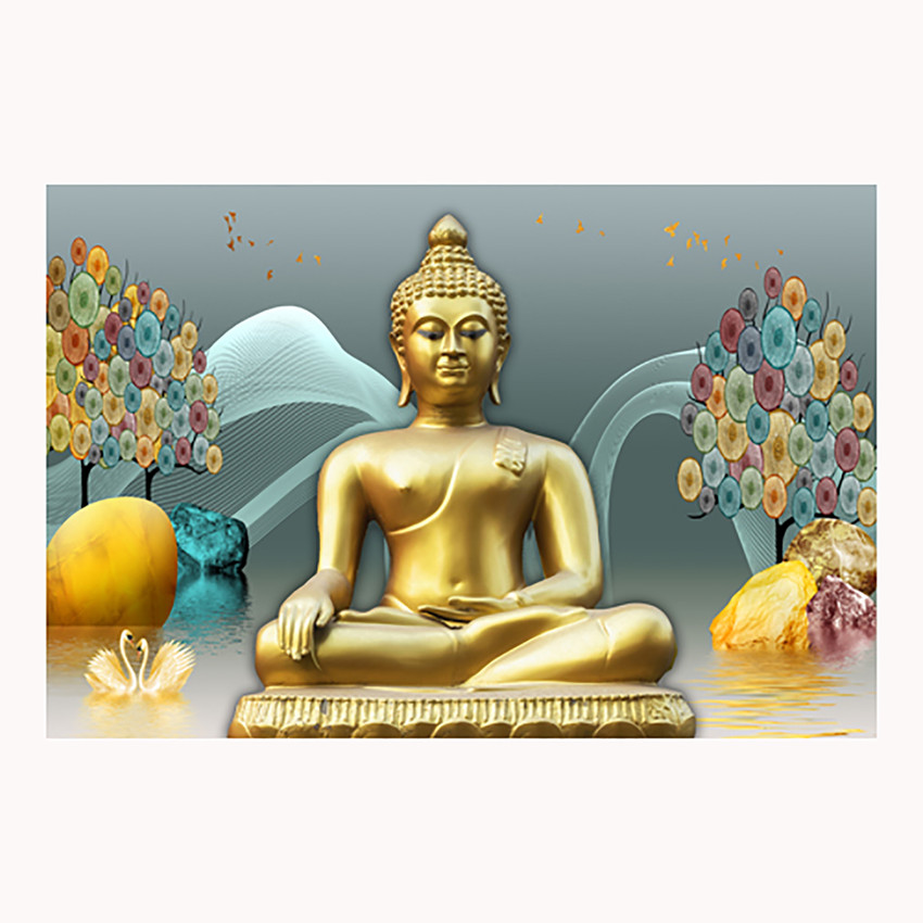 Lord Buddha 3d Image
