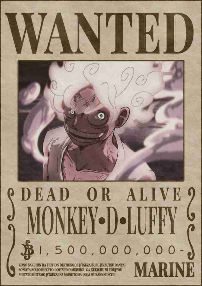 One Piece Wanted Poster Template Awesome Luffy Wanted Poster Wallpaper