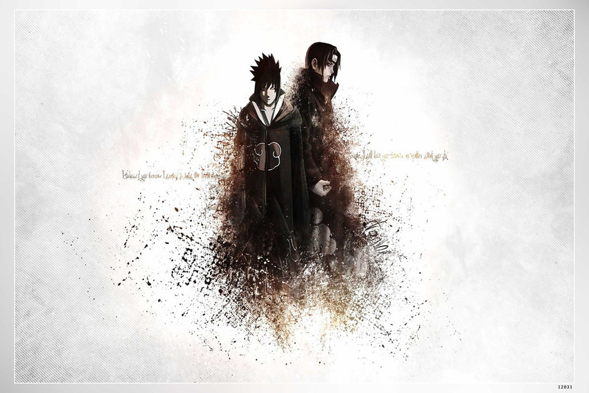 Sasuke And Itachi Uchiha Brothers Naruto Wallpaper: UCHIHA BROTHERS