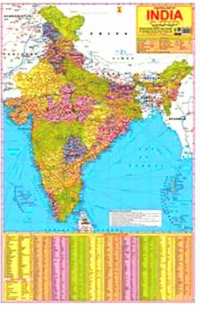 Political Map Of India Political Map India India