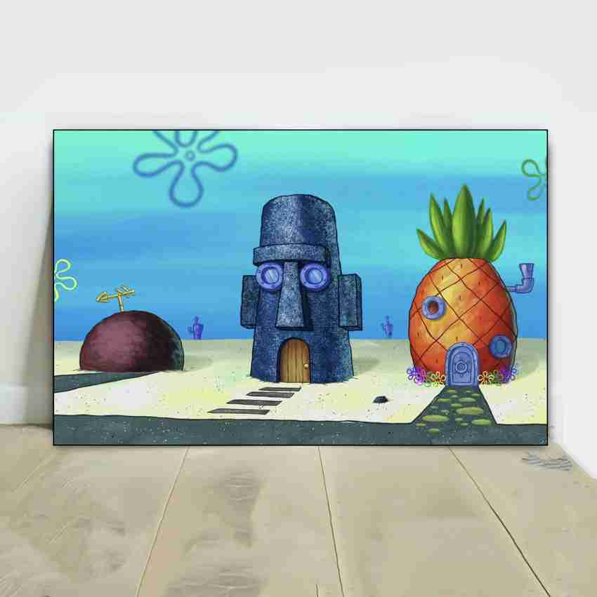 Spongebob Patrick Squidward House