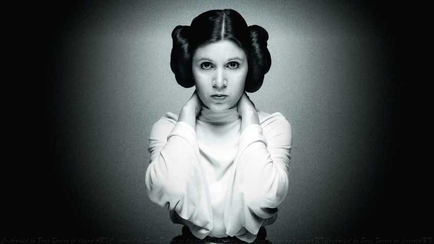 Princess Leia Fine Art Star Wars Art: Because We Haven't Heard Enough
