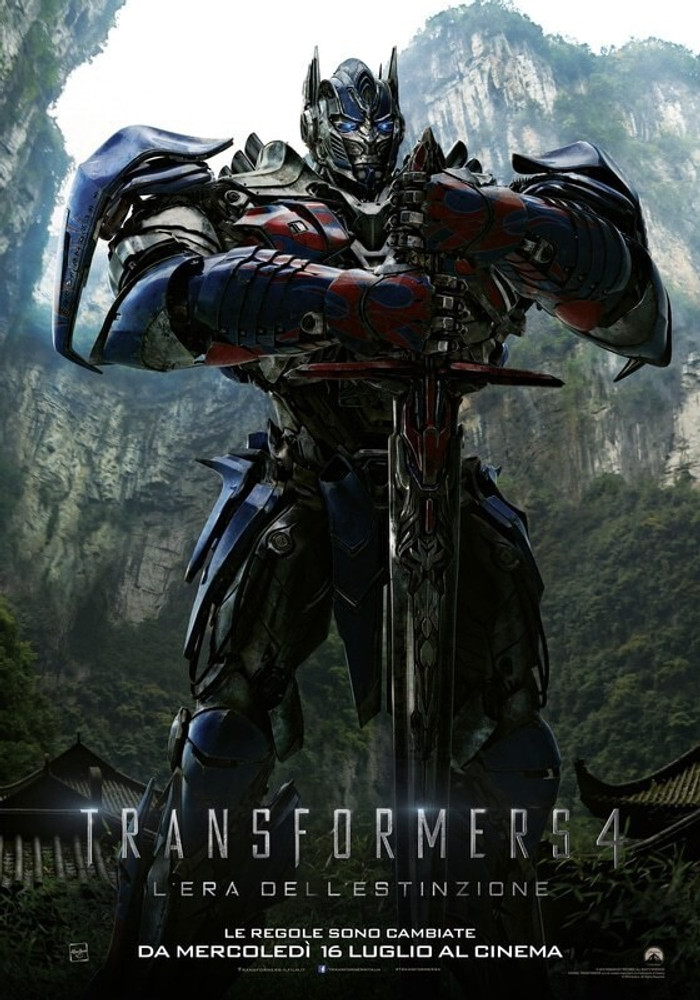 Transformatorer 4 Plakat Optimus Prime