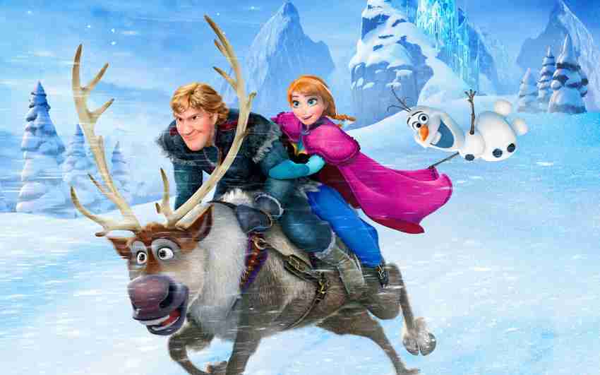 Frozen Sven And Anna