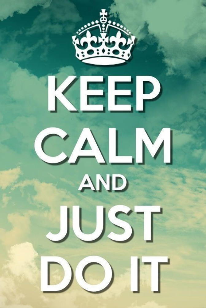Keep Calm And Just Do It Nike Can't Keep Calm It's My Birthday Month