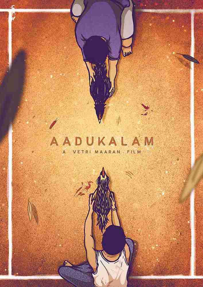 Aadukalam Movie Poster