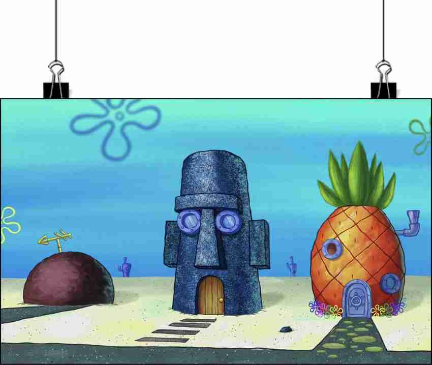Spongebob Squidward And Patrick House