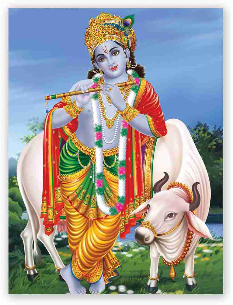 Shri Krishna With Flute HD Lord Krishna Flute Wallpapers | Peakpx