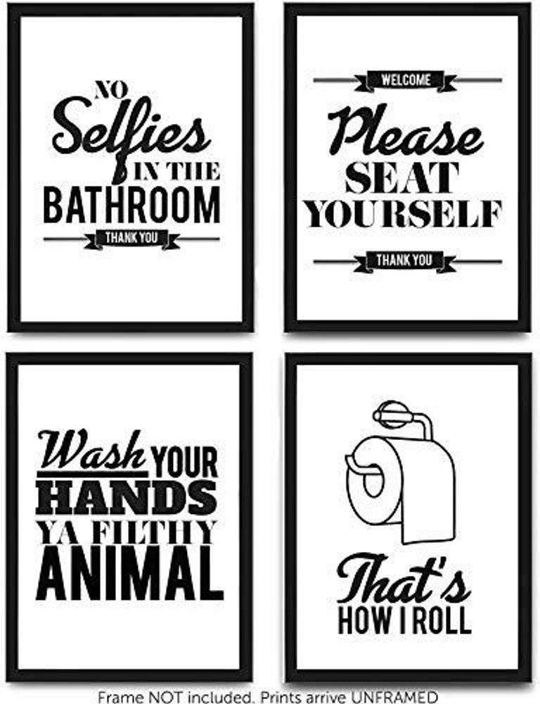Funny Toilet Poster