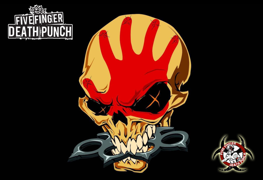 Five Finger Death Punch Band Logo Five Finger Death Punch Logo Gone