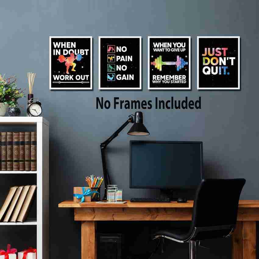 Workout Room Wall Quotes Gym Wall Decal The Body Achieves What The