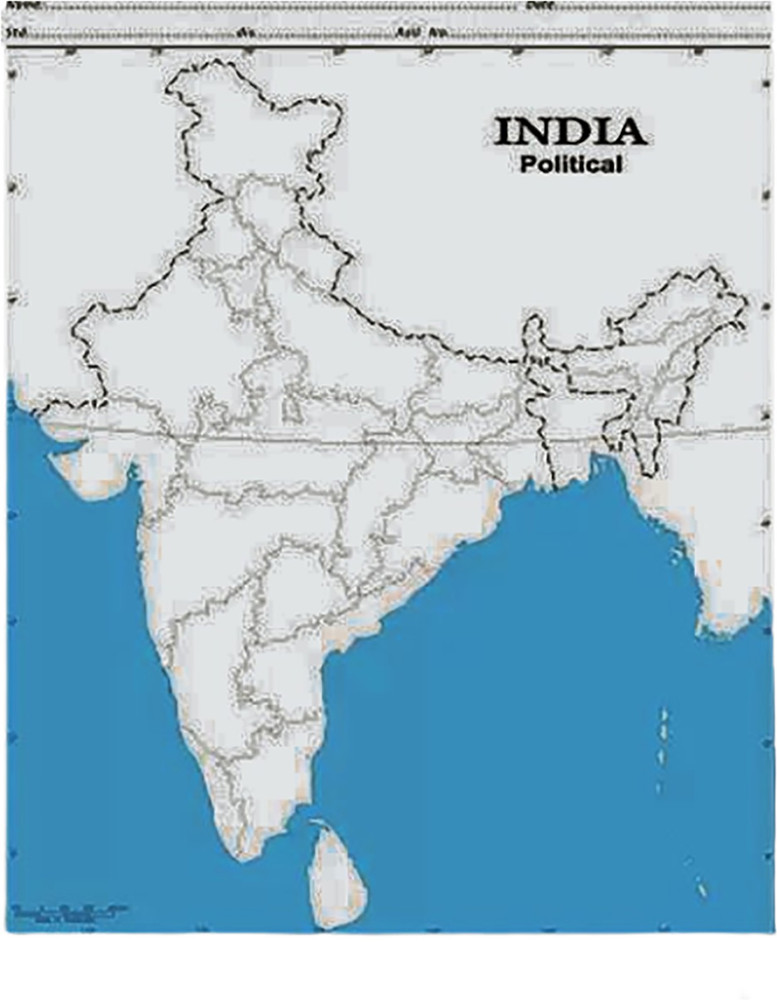 Political Map Of India India Political Map With States And 48 Off