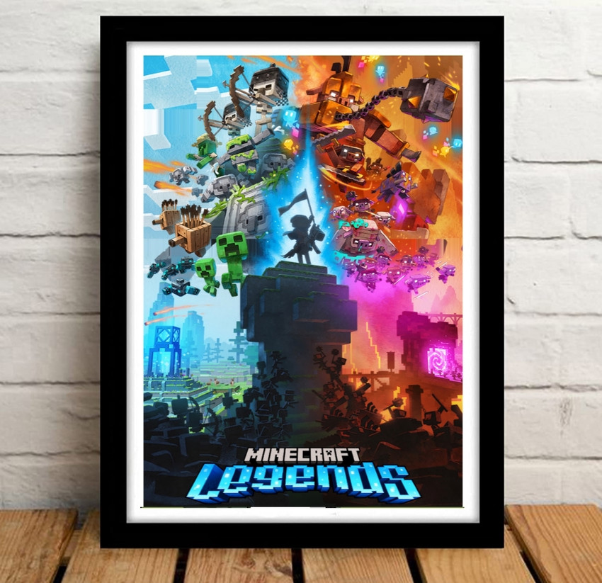 Minecraft Framed Poster