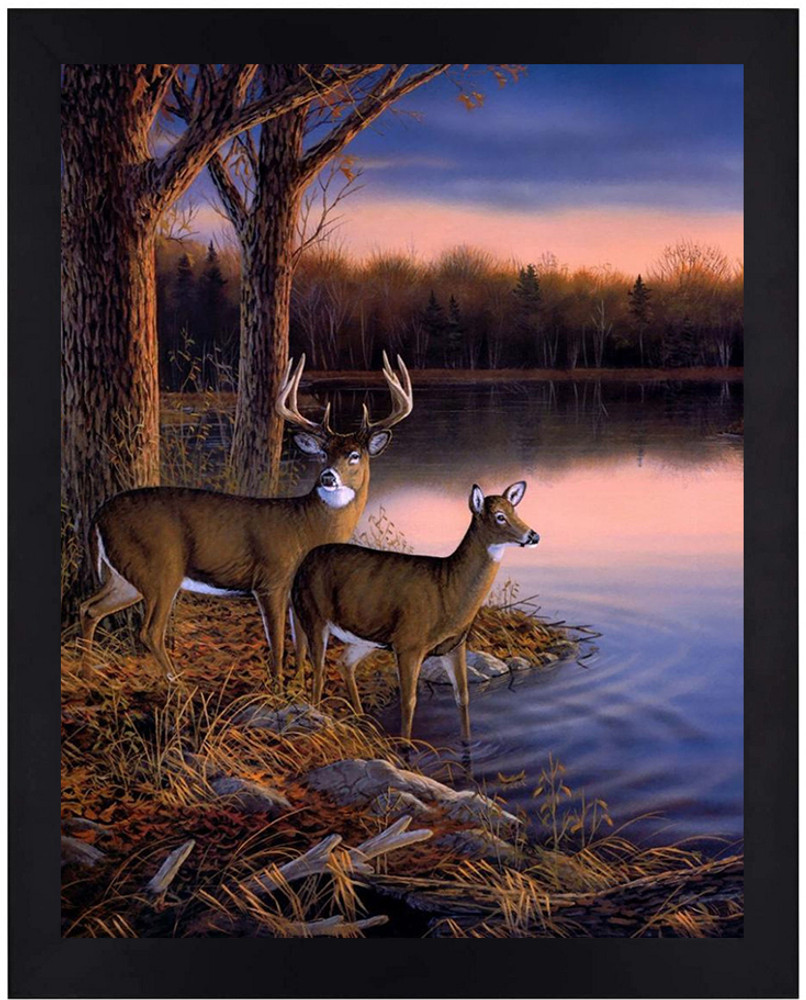 Whitetail Deer Paintings Wallpaper