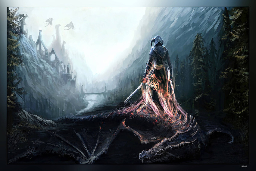 ArtStation Bewitched (Wyrdsong Fan-art)