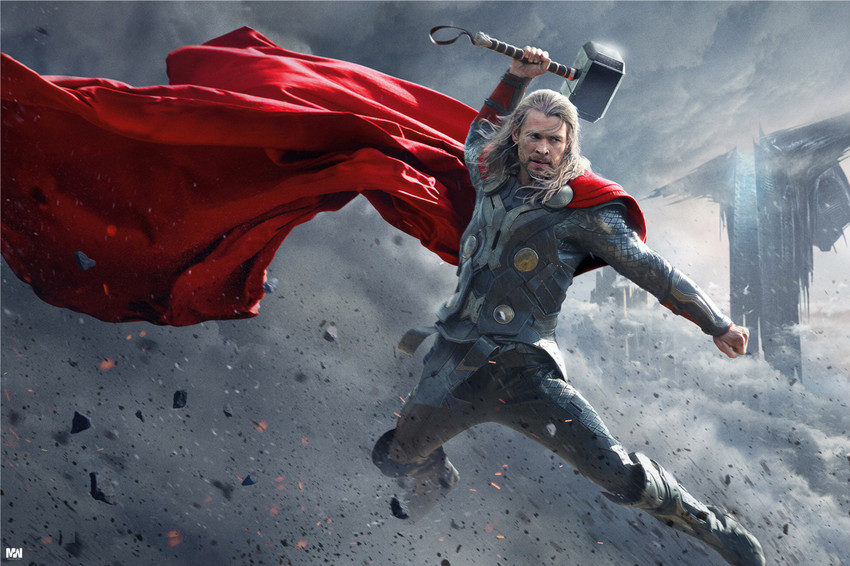 Thor Poster Mjolnir Thor Poster |Thor Posters For Room | Superhero