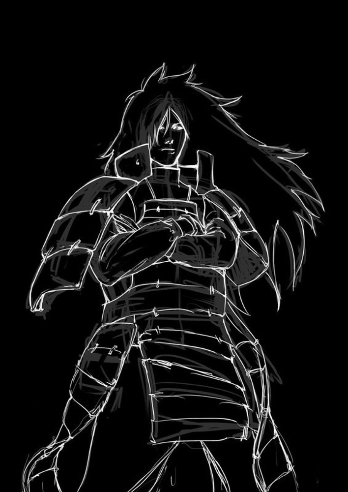 Madara Black And White